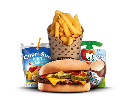 Les menus – The Famous Burger Mondeville